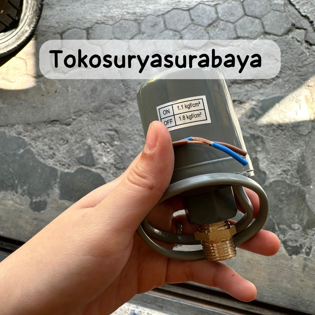Jual Otomatis Wasser PW 129 EA Otomatis 3/8" Pressure Switch 3/8" Otomatis Pompa On 1.1 off 1.8 ...