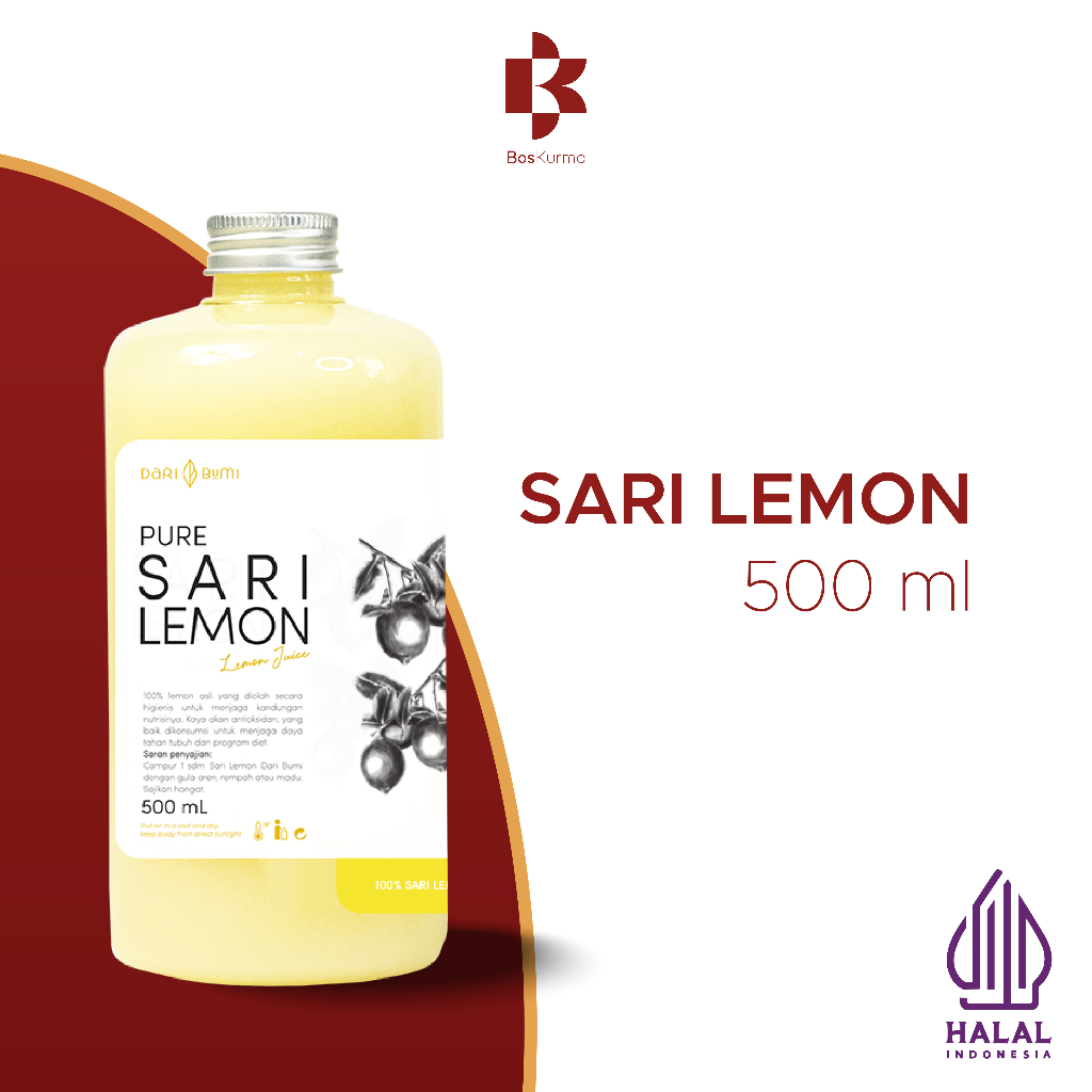 Jual Sari Lemon 500 ml Dari Bumi | Lemonits | Shopee Indonesia