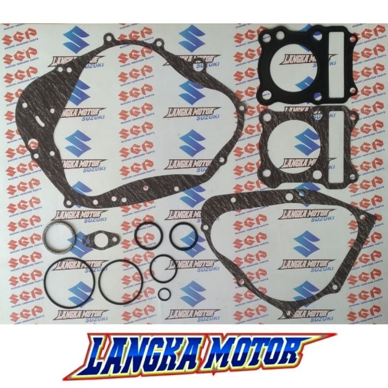 Jual Thunder ORI SGP China Paket full set Paking dan O ring karet seal Suzuki THUNDER 125 ...