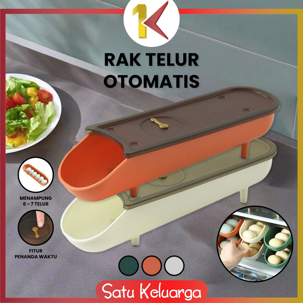 Jual SK-C861 Tempat Telur Ayam Estetik Storage Box Organizer / Wadah ...