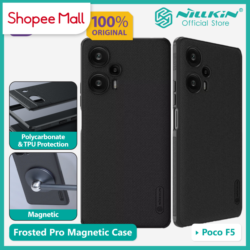 Jual Case Xiaomi Poco F5 Nillkin Frosted Pro Magnetic MagSafe Casing ...