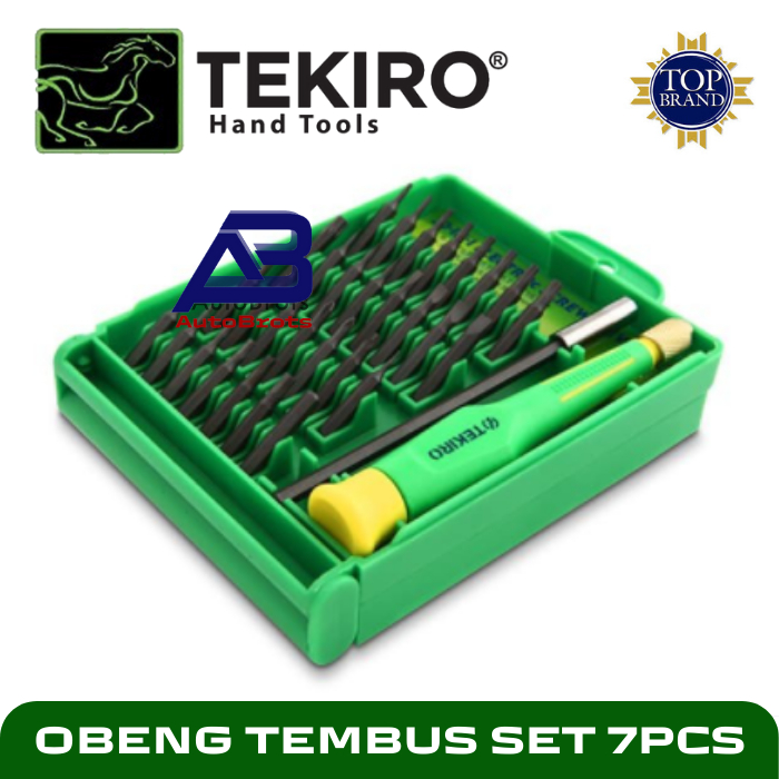 Jual TEKIRO Obeng Set Presisi 30 PCS / Precision Screwdriver Set 30 IN ...