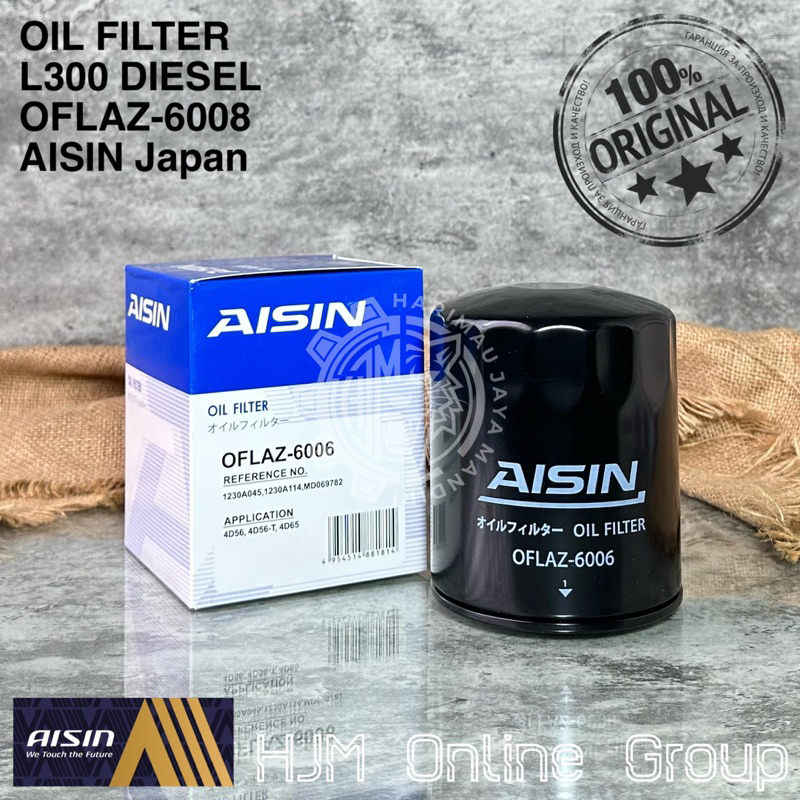 Jual OIL OLI FILTER L300 L038 DIESEL KUDA TRITON PAJERO SPORT AISIN ...