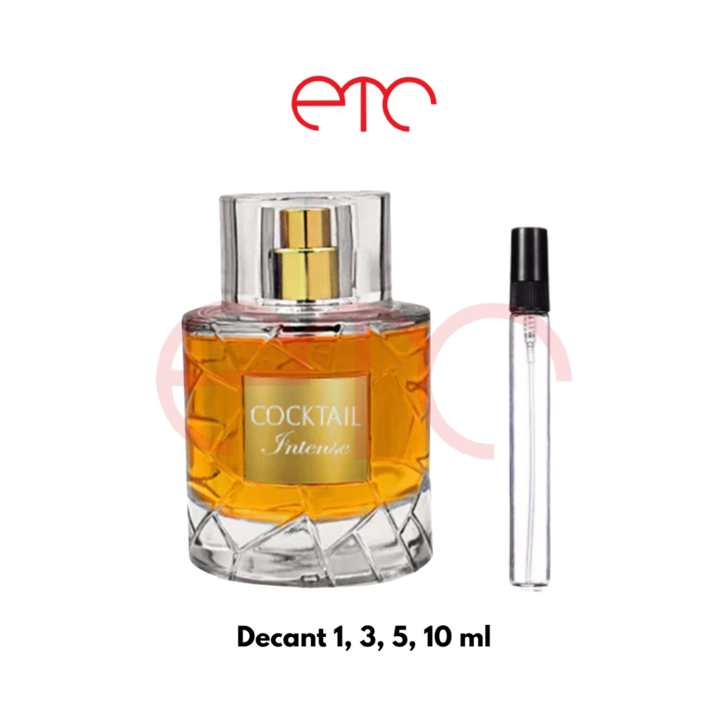 Jual Decant Parfum Fragrance World Cocktail Intense EDP for Unisex ...