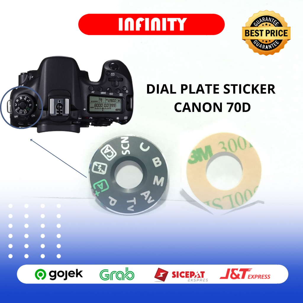 Jual Dial Mode Plate Canon 70D | Shopee Indonesia