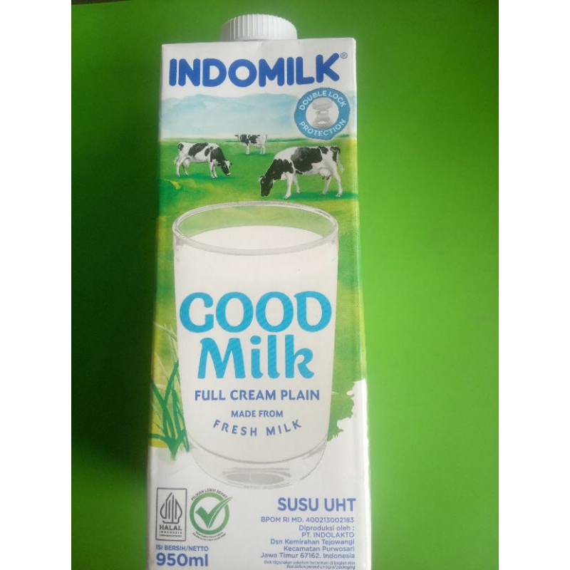 Jual Susu Uht Indomilk Full Cream 950ml | Shopee Indonesia
