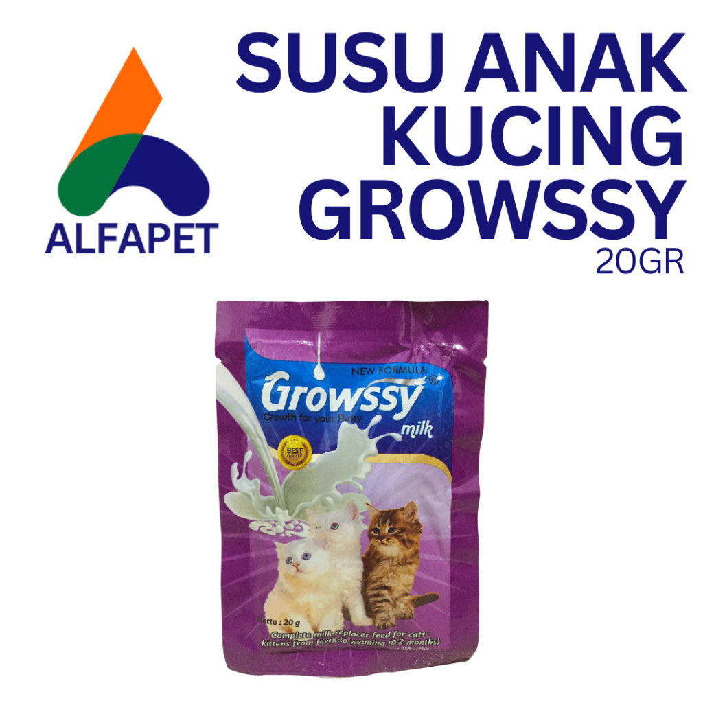 Jual Susu kucing Growssy 20gr | Shopee Indonesia
