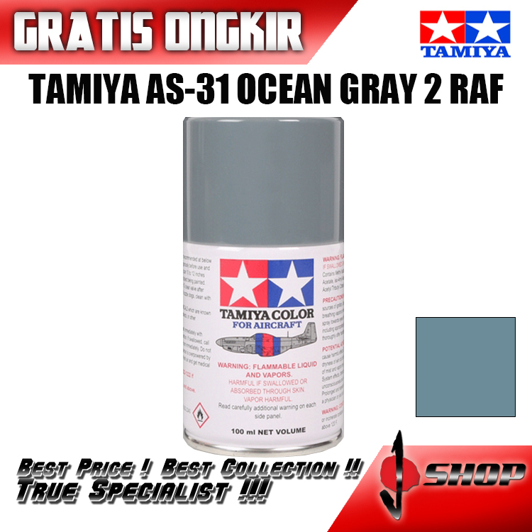 Jual TAMIYA AS-31 OCEAN GRAY 2 RAF | Shopee Indonesia