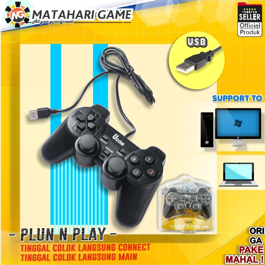 Jual Joystik Stick Stik PC Gamepad PC | Stick laptop | Stik Computer ...