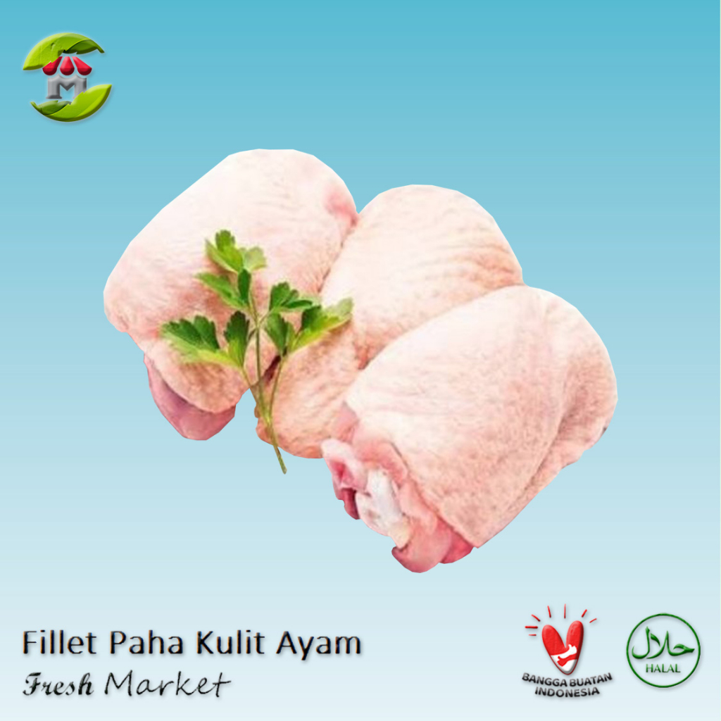 Jual Boneless Fillet Paha Kulit Ayam 1 Kg | Shopee Indonesia
