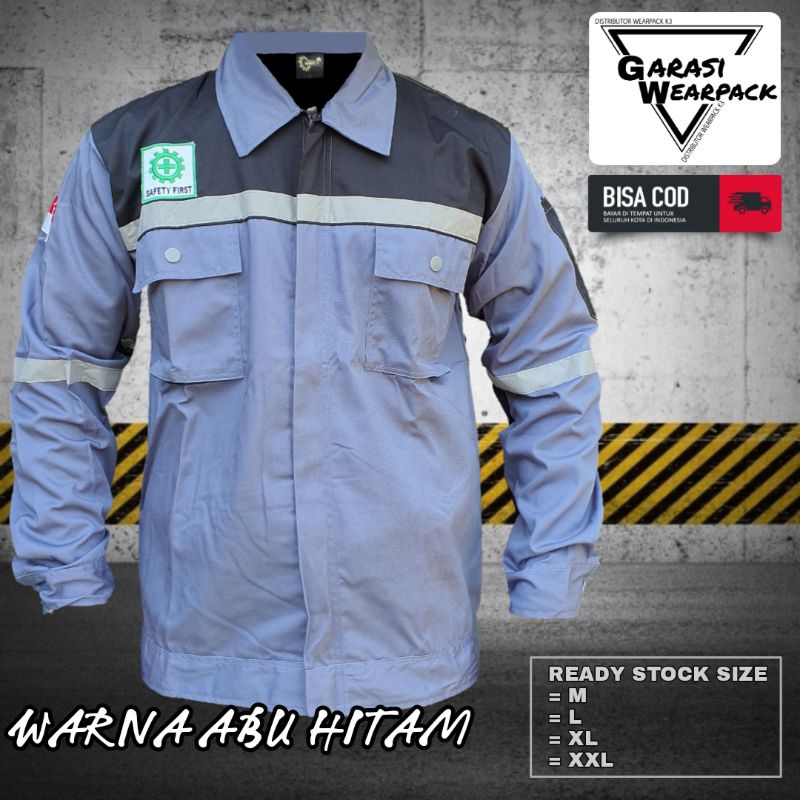 Jual Baju Wearpack atasan/ seragam kerja/Lengan panjang/ APD ...