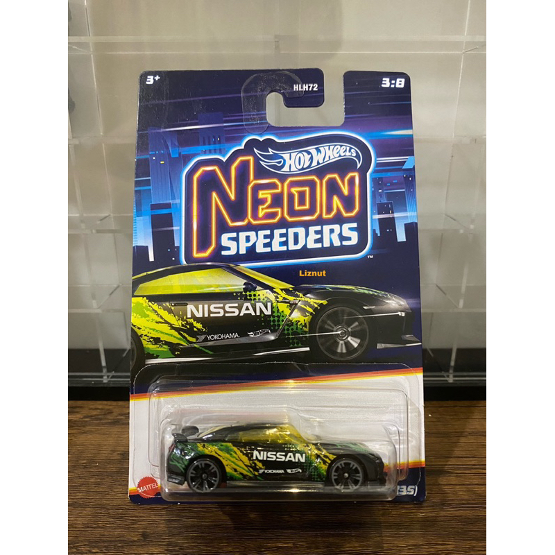 Jual HotWheels 2017 NISSAN GT-R R35 / GTR R35 Neon Speeders Series ...