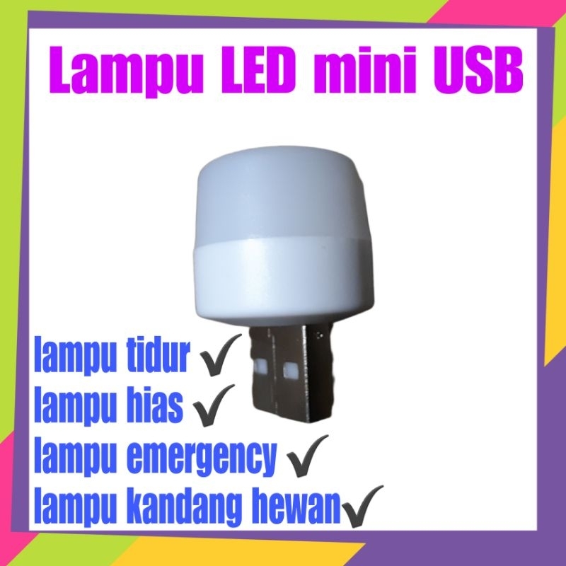 Jual Lampu LED Mini USB/Lampu Emergency/Lampu Unik/Lampu mini | Shopee ...