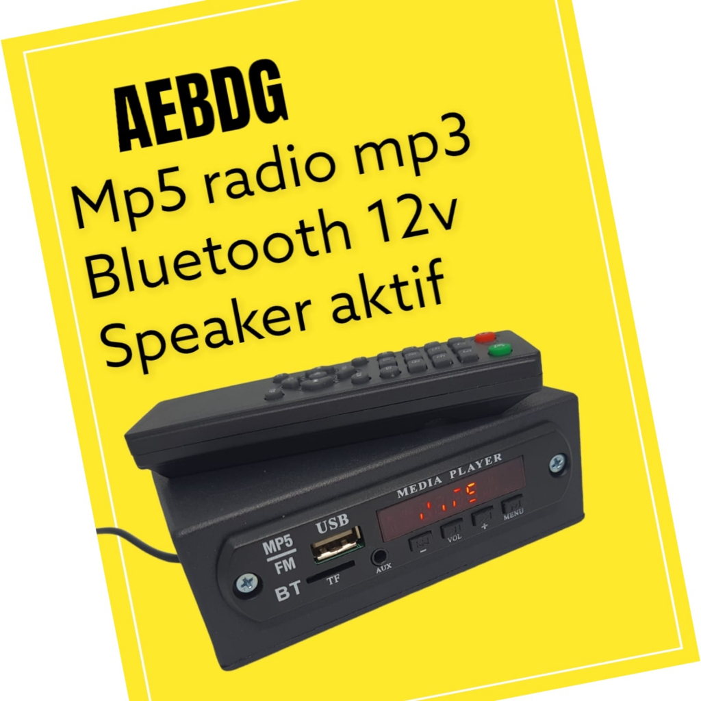 Jual AYABDG Digital Video Player Mp3 - Mp4 - Mp5 radio FM USB / MP5 ...