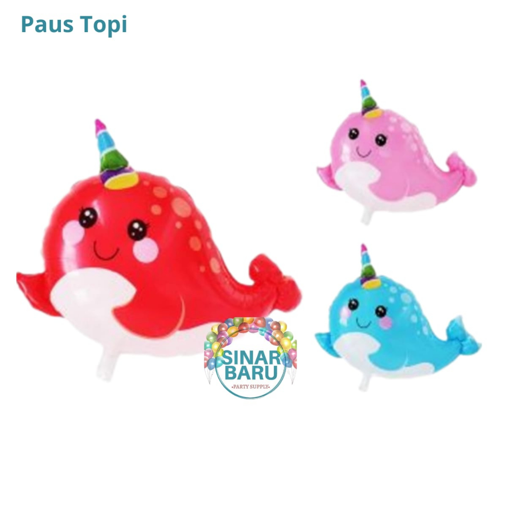 Jual BALON FOIL PAUS TOPI (PACK) | Shopee Indonesia