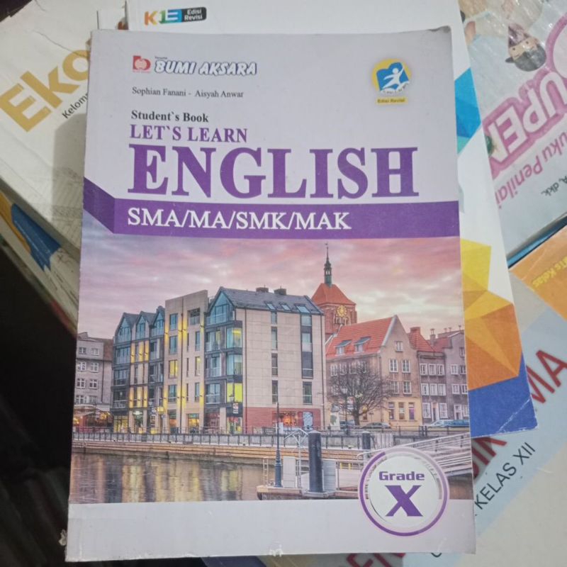 Jual buku bahasa Inggris (students book English) SMA kelas 1-10 penerbit bumi aksara | Shopee ...