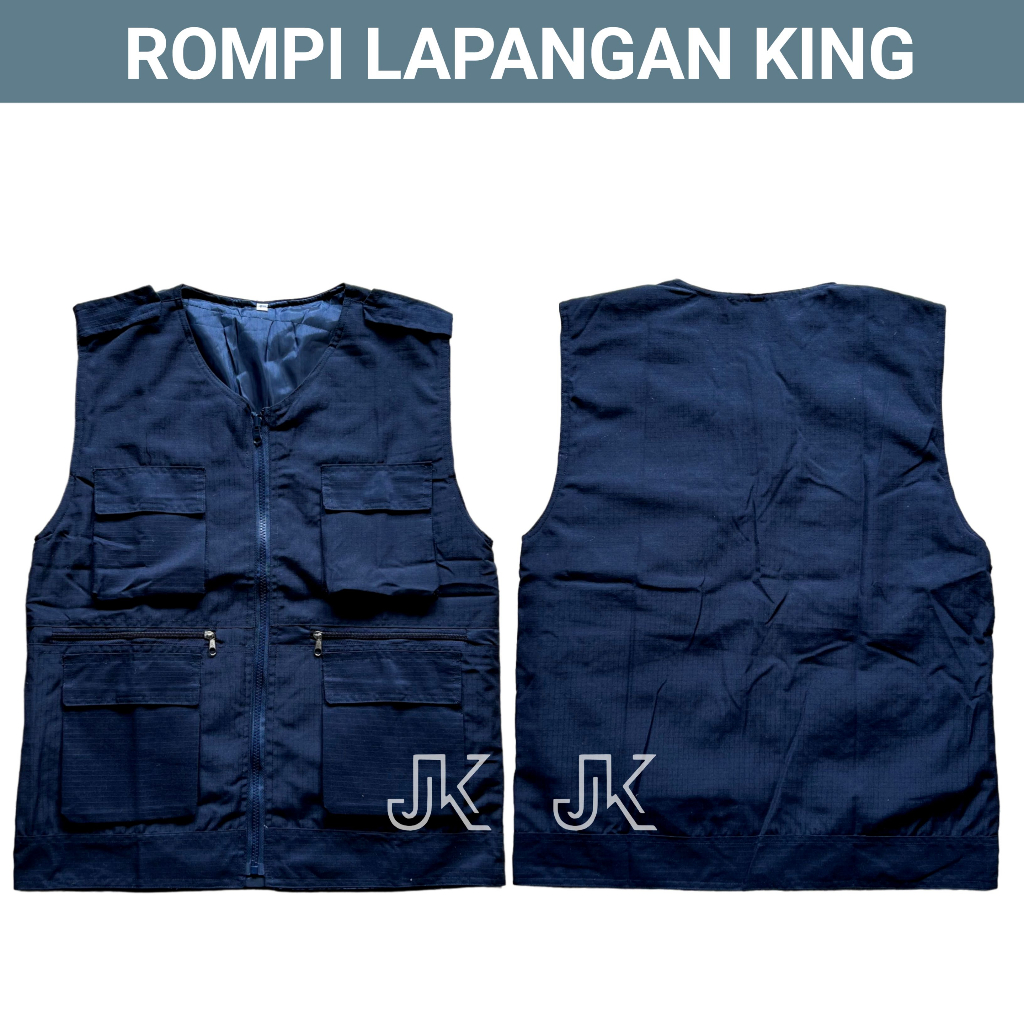 Jual Rompi Lapangan King - Rompi Lapangan Outdoor multifungsi - Rompi ...