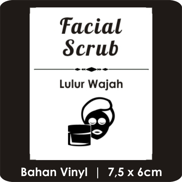 Jual Stiker Label Sabun Waterproof detergen sampho laundry pencuci ...