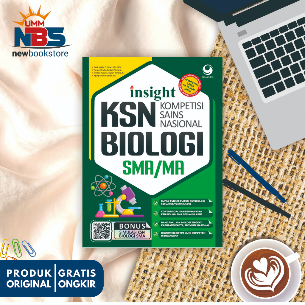 Jual INSIGHT KSN (Kompetisi Sains Nasional) Biologi SMA - Farah Nabila El Faidah | Shopee Indonesia