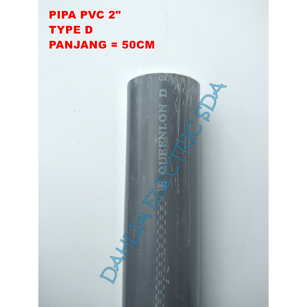 Jual PIPA PVC 2 INCH TYPE D (PANJANG 50cm) | Shopee Indonesia