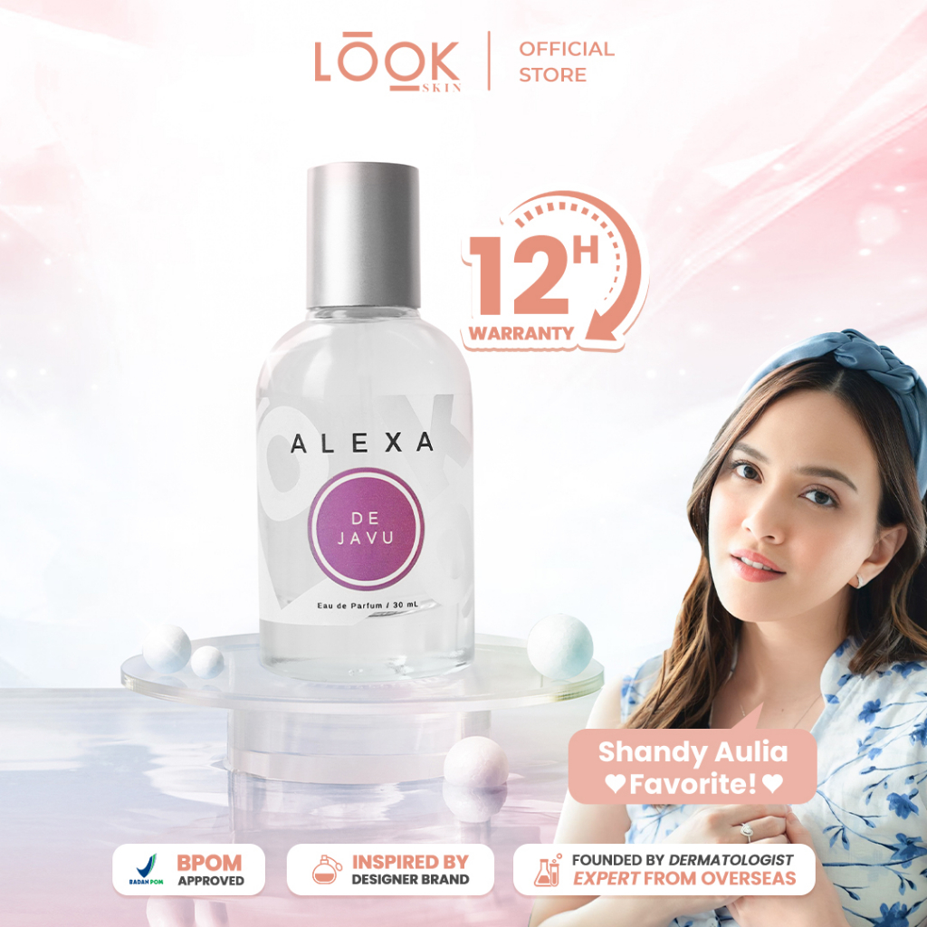 Jual Parfum Tahan Lama Pemikat Pria Wanita - ALEXA X LOOK (De Javu ...