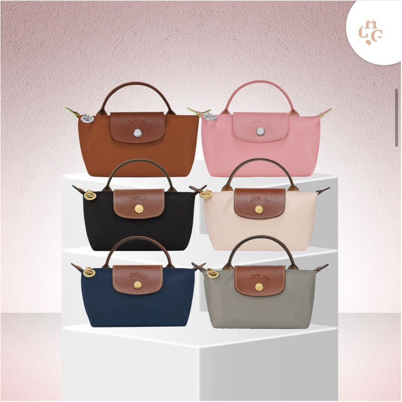 Jual LC Le Pliage Pouch With Handle | Shopee Indonesia