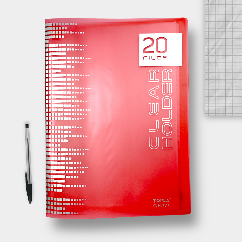 Jual Clear Holder Folio Isi 20 Lembar Dokumen Keeper Map File Map ...