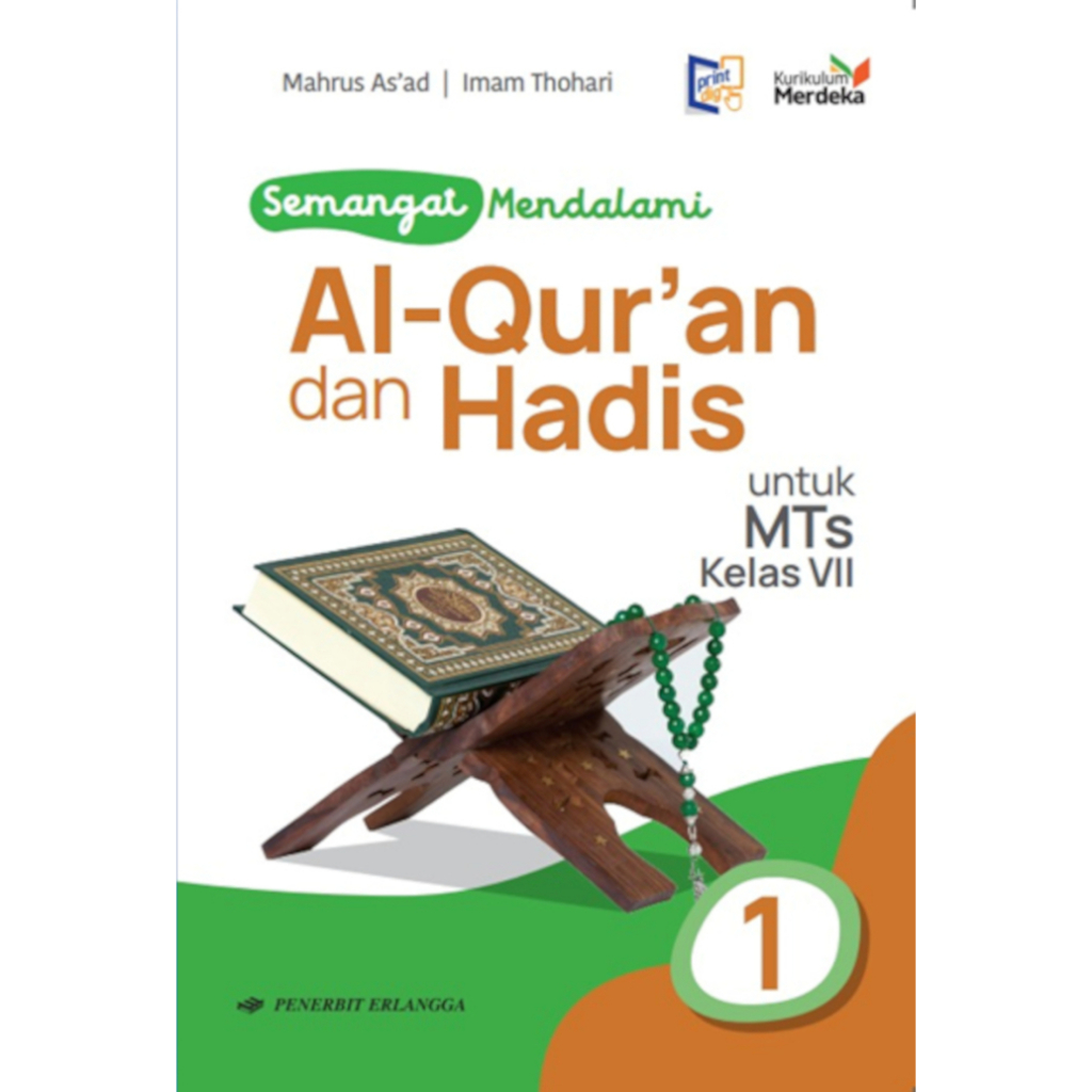Jual Buku MTs SEMANGAT MENDALAMI QURAN HADIS kelas 7 Kurikulum Merdeka | Shopee Indonesia