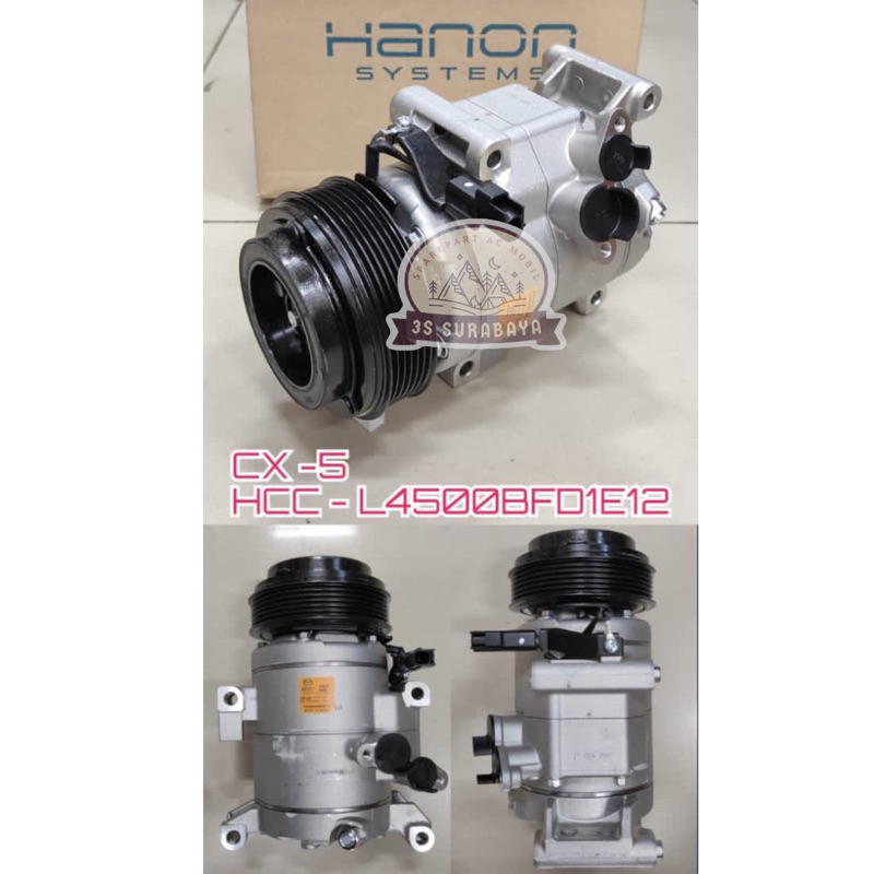 Jual Kompresor Mazda Cx 5 2012 - 2022 Hanon asli HCC korea Ac Mobil ...