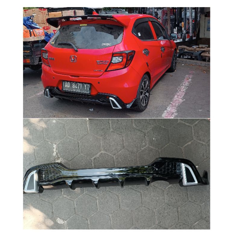 Jual diffuser brio urbanit/bodikit belakang urbannit/side skrid ...