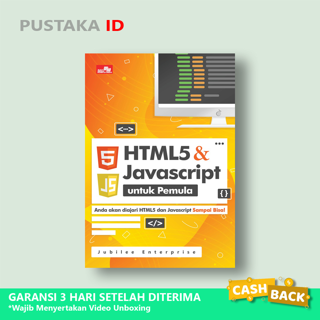 Jual Buku Html5 Dan Javascript Untuk Pemula - Original | Shopee Indonesia