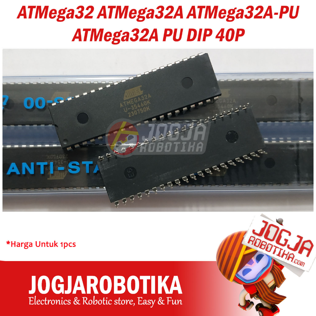 Jual ATMega32 ATMega32A ATMega32A-PU ATMega32A PU DIP 40P | Shopee Indonesia