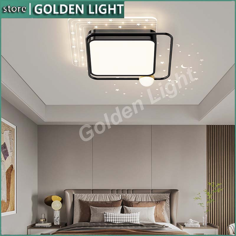 Jual LED 3 Warna Lampu Hias Bentuk Persegi Gaya Nordic Minimalis Untuk ...