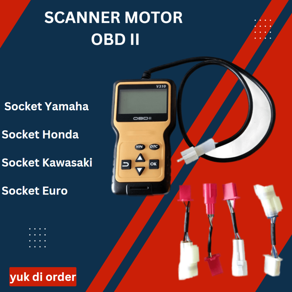 Jual Alat Scanner Motor Yamaha OBD II pada motor OBD 2 | Shopee Indonesia