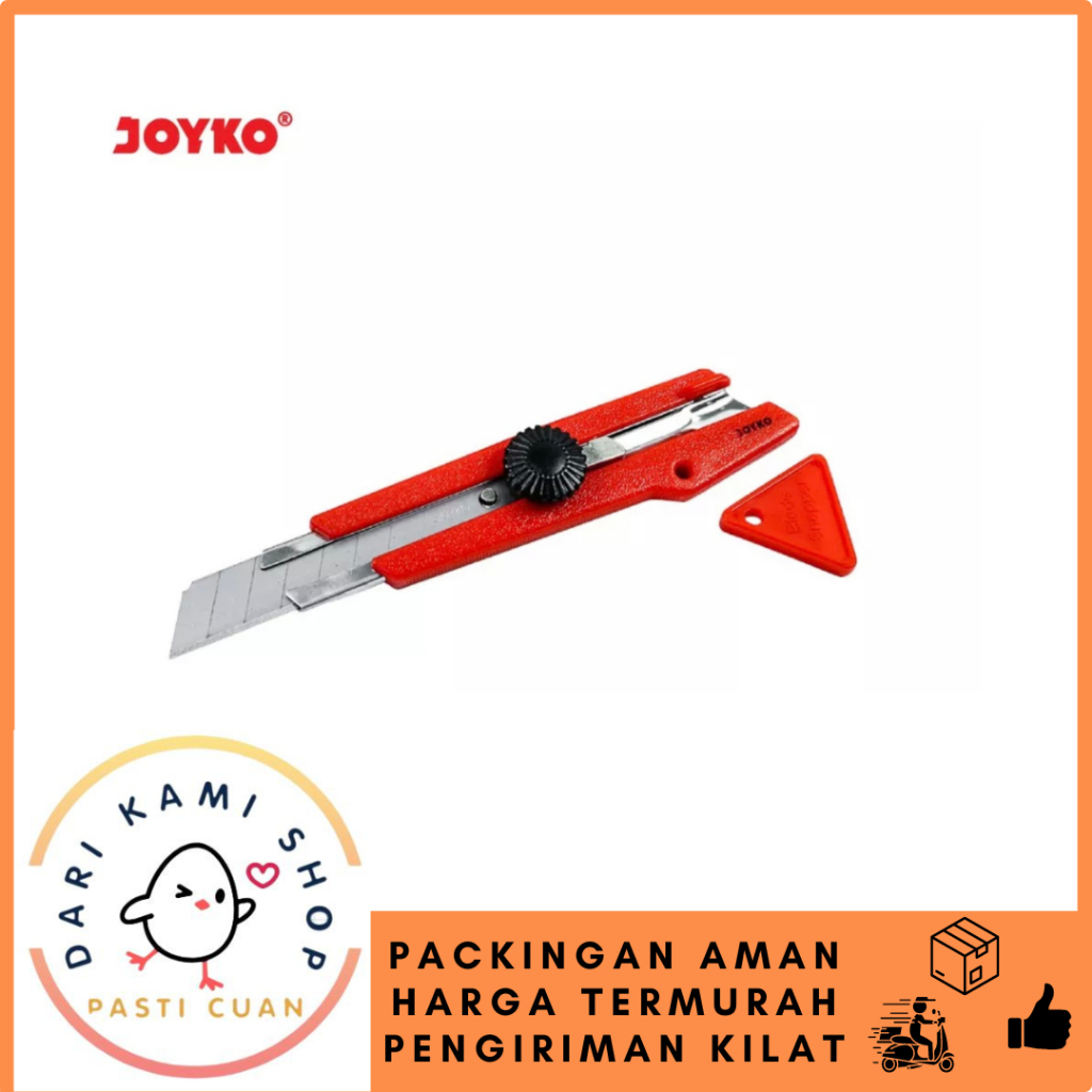 Jual JOYKO CUTTER BESAR / PEMOTONG BESAR / PISAU CUTTER L-500 | Shopee ...