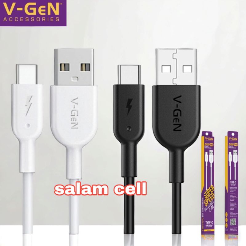 Jual Kabel Data Type-C V-GEN VCB-17 1M 2.4A Original Vgen VCB 17 ...