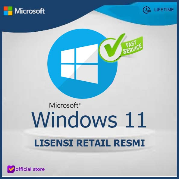 Jual RESMI WINDOWS 11 PRO DIGITAL LICENSE - SERIAL KEY | Shopee Indonesia