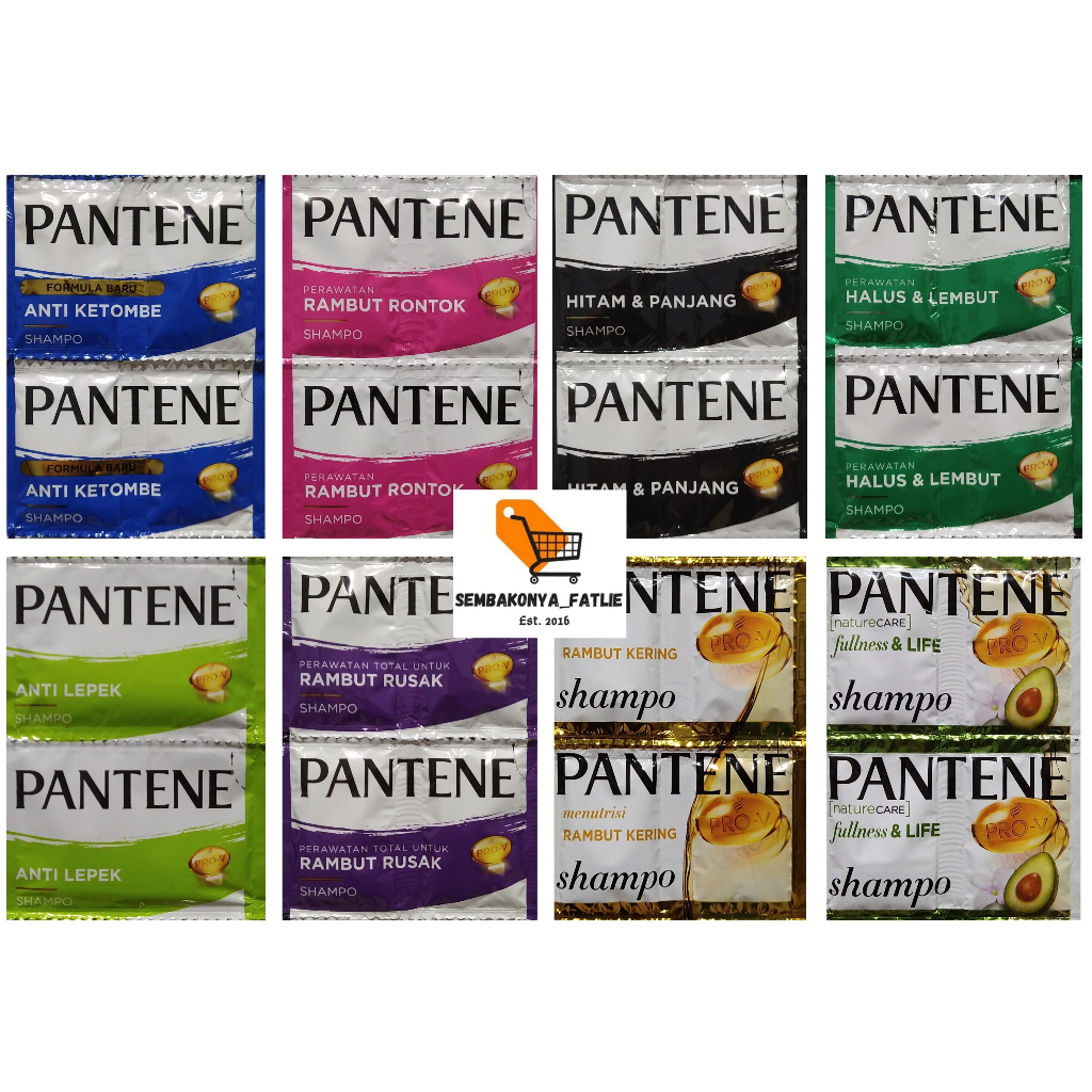 Jual SAMPO PANTENE SACHET / 1 RENCENG ISI 12 / 10ML | Shopee Indonesia