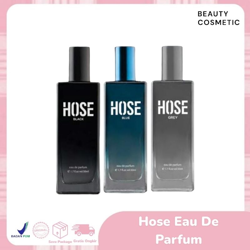 Jual HOSE Eau De Parfum Black + EDP Blue + EDP Grey | Shopee Indonesia