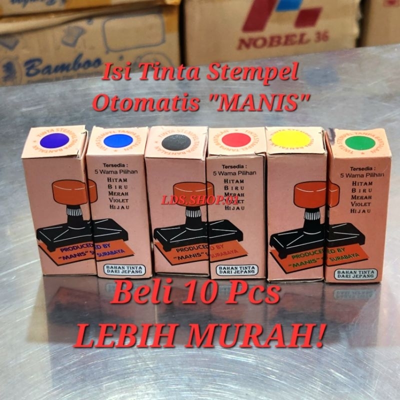 Jual Tinta Manis Stempel Otomatis / Isi Tinta Stempel Flash (1 PCS ...