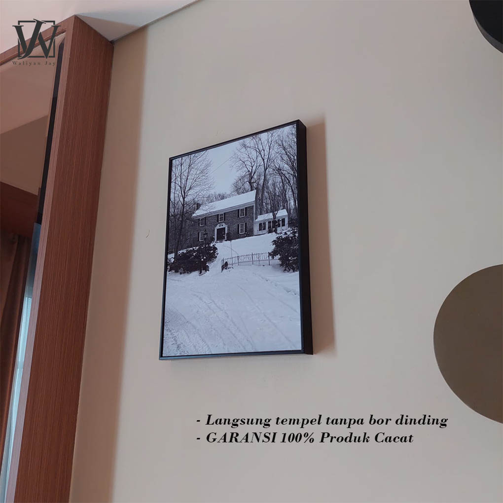 Jual Bingkai Blok Frame Foto Warna Hitam Putih dan Motif Kayu | Shopee ...