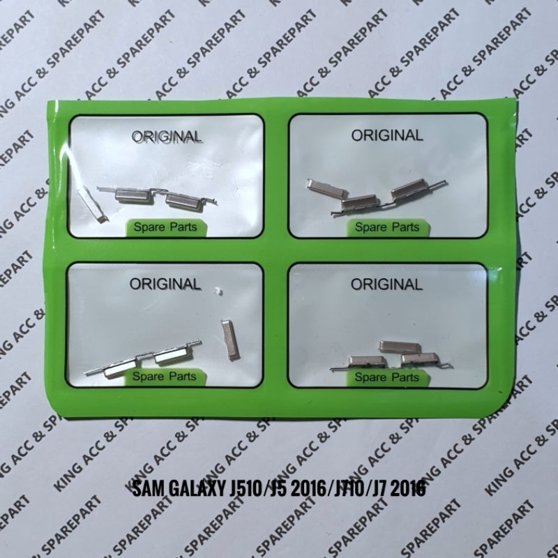 Jual PEKNIK RUBBER TOMBOL LUAR ON OF OFF VOL VOLUME SAMSUNG GALAXY J5 2016 J510 J7 2016 J710 ...