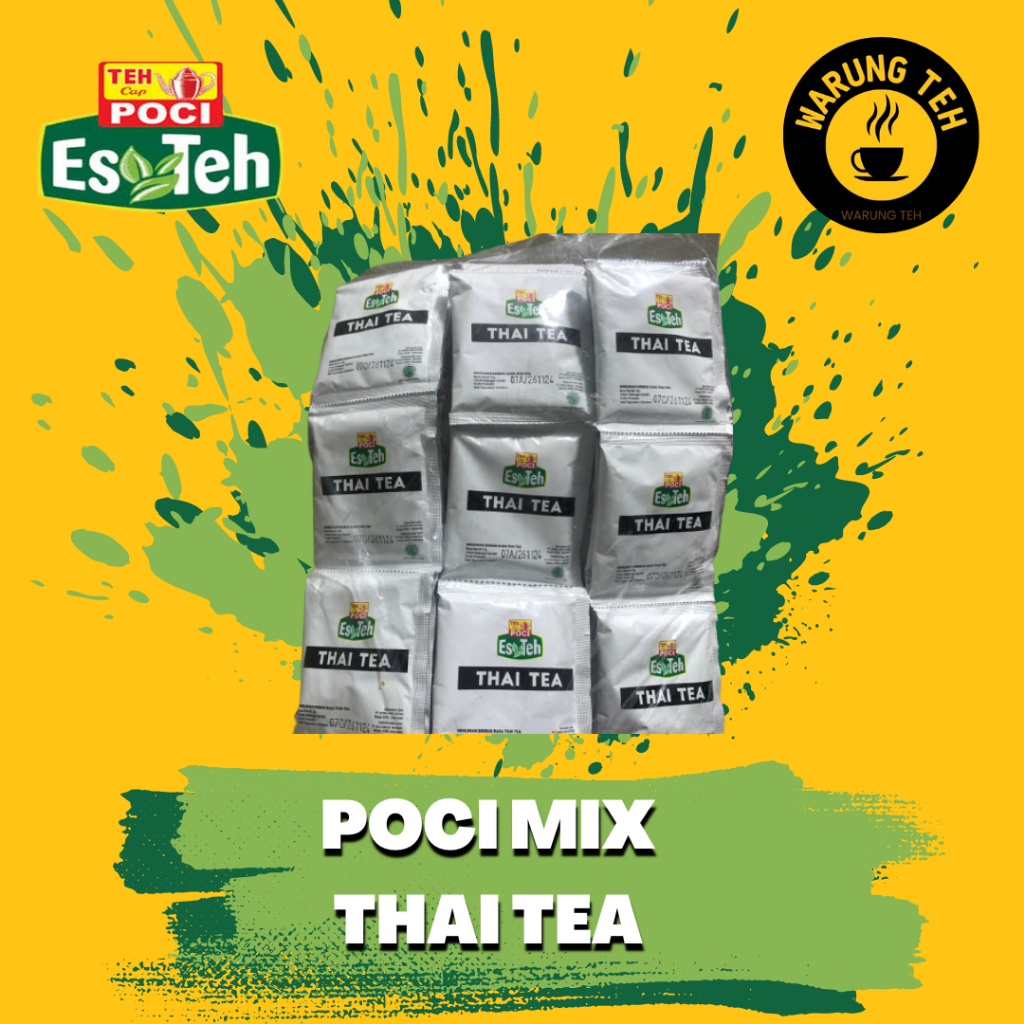 Jual POCI MIX THAI TEA 1 Renceng (10 pcs) | Shopee Indonesia