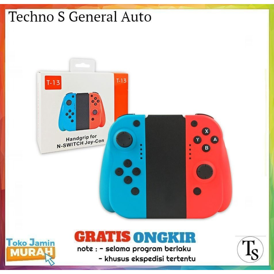 Jual T13 Joy Con Handgrip Nintendo Switch Joycon Stick Stik OLED ...