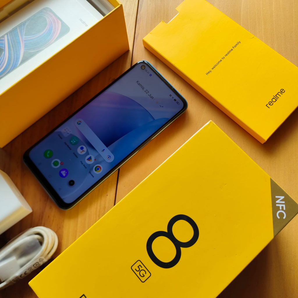 Jual REALME 8 5G SECOND 8/128GB 4/64GB HANDPHONE SECOND HP SEKEN HP ...