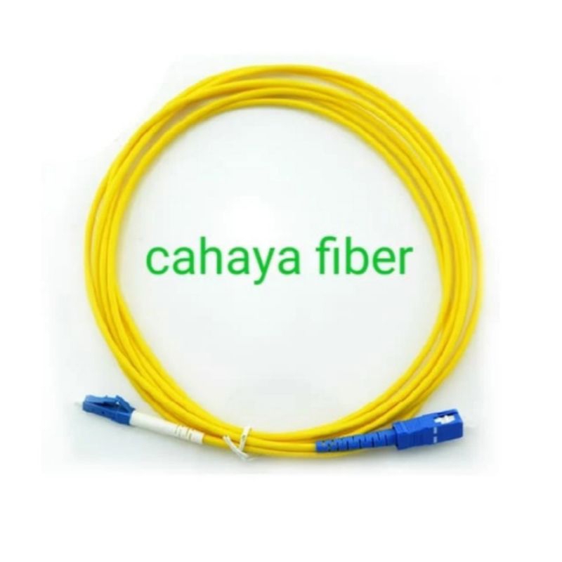 Jual KABEL FIBER OPTIC PATCHCORD SM SX 2.0MM SC/UPC-LC/UPC PANJANG 30 METER 1 CORE | Shopee ...