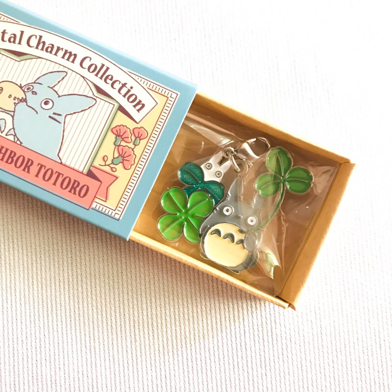 Jual [BARU] Studio Ghibli TOTORO Metal Collection Chibi Totoro Clover ...