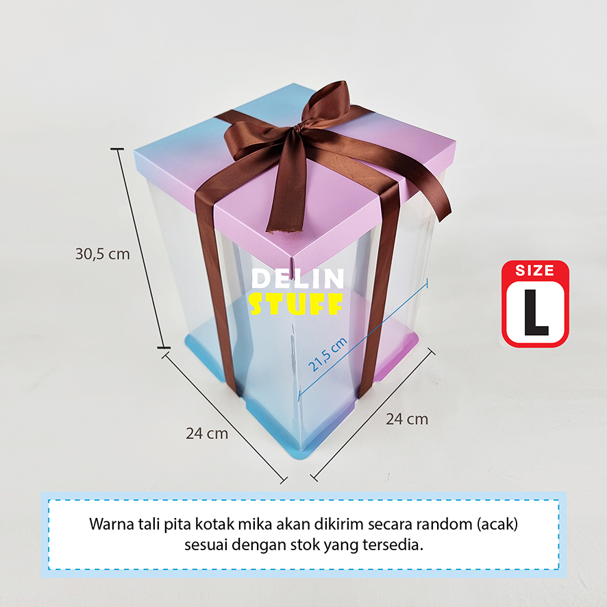 Jual Kotak Kue Mika Kotak Cake Mika Cake Box Kotak Kue Transparan Kotak ...