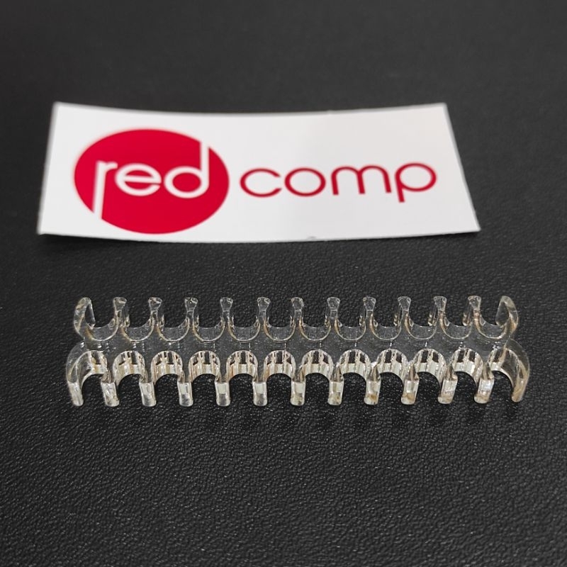 Jual Kabel Sisir 24 Pin Transparan Cable Comb Sleeved Psu | Shopee ...