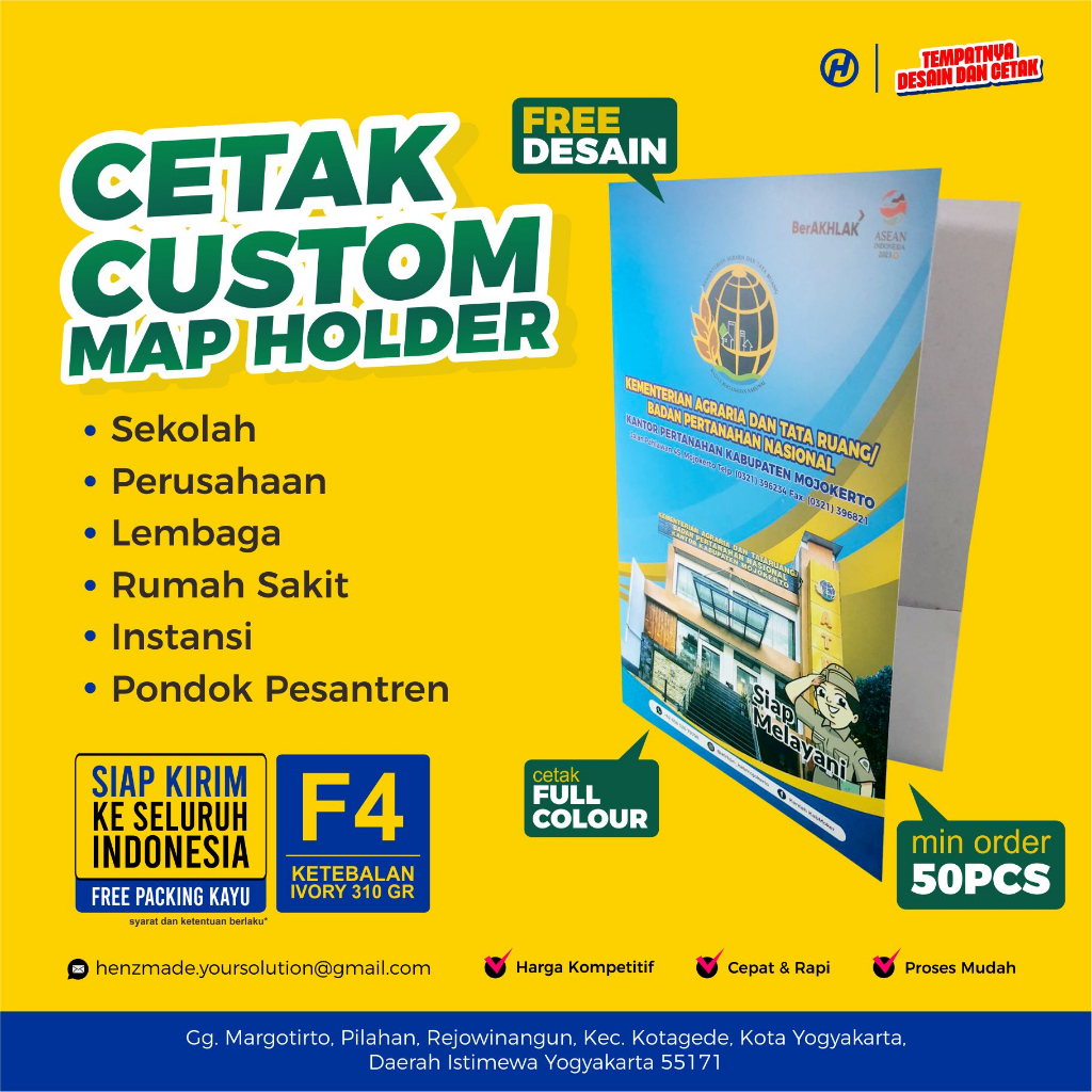 Jual Cetak Custom Desain Map Holder F4 Sekolah dan Perkantoran ...
